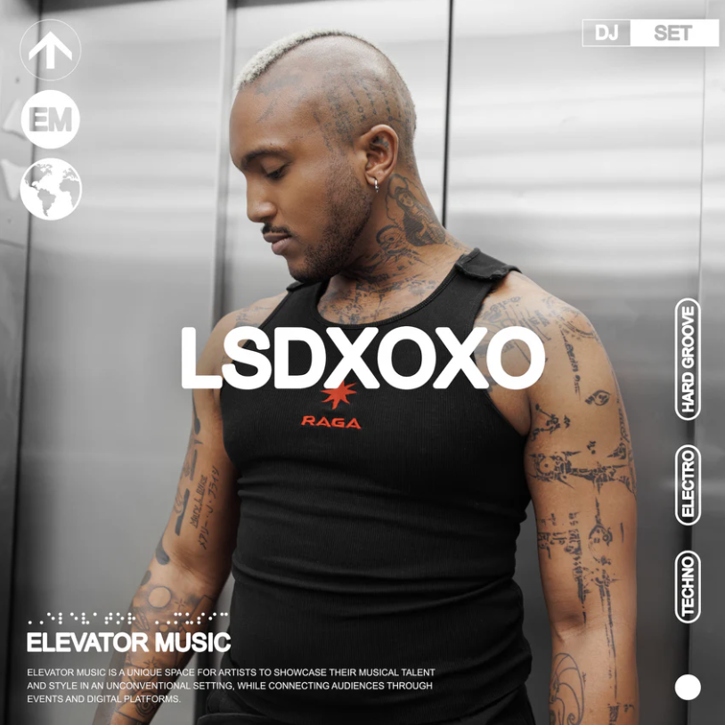 LSDXOXO : ELEVATOR MUSIC - Because Music